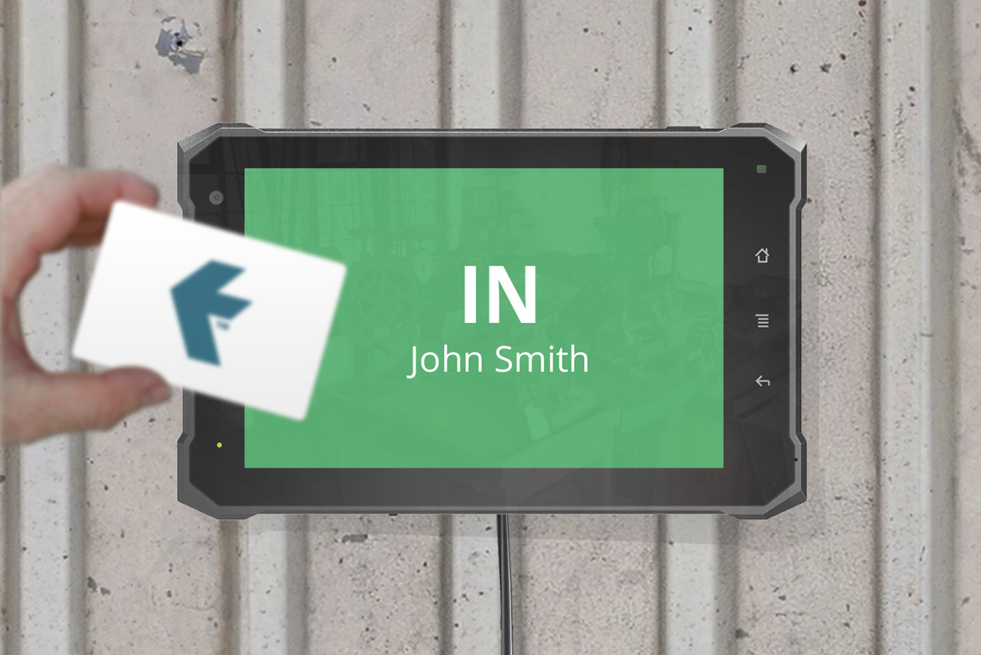 Wireless Time Card Machine With Online Timesheets Job Hours